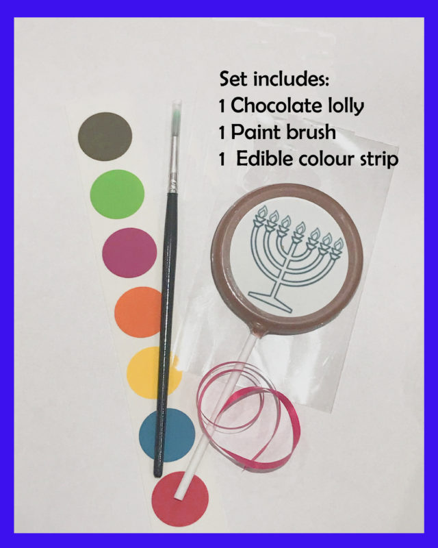 Chanukah Menorah Pack - The Edible Print Factory